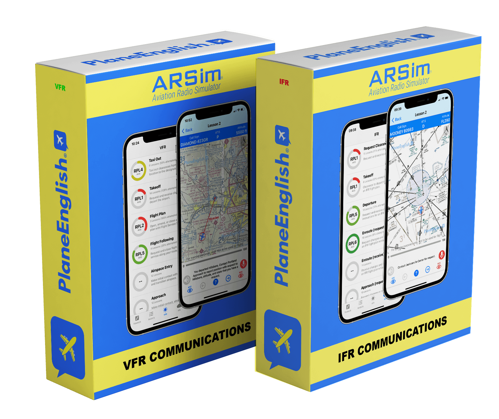 ARSim - Aviation Radio Simulator for Pilots | PlaneEnglish